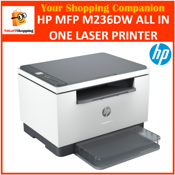 HP Laserjet MFP M236DW Wireless Monochrome All-In-One Printer (9YF95A ...