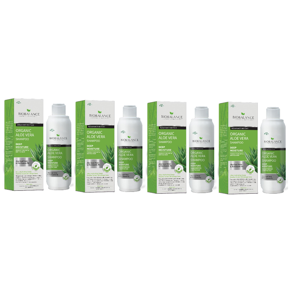 BIO BALANCE SHAMPOO ALOE VERA 330ML X 4 | Shopee Singapore