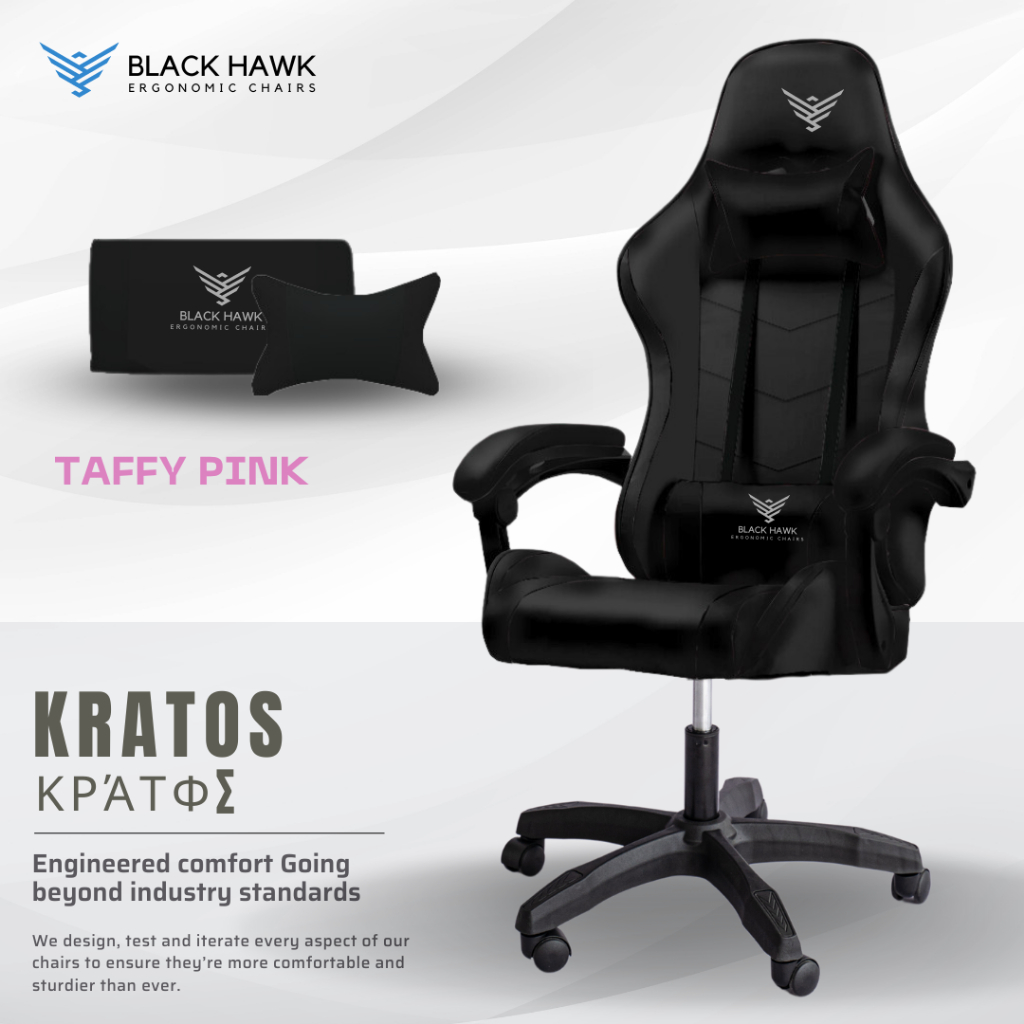🦅(͢I͢N͢ ͢S͢T͢O͢C͢K͢S͢)͢ Black Hawk Kratos Gaming Chair / Gaming Chair ...