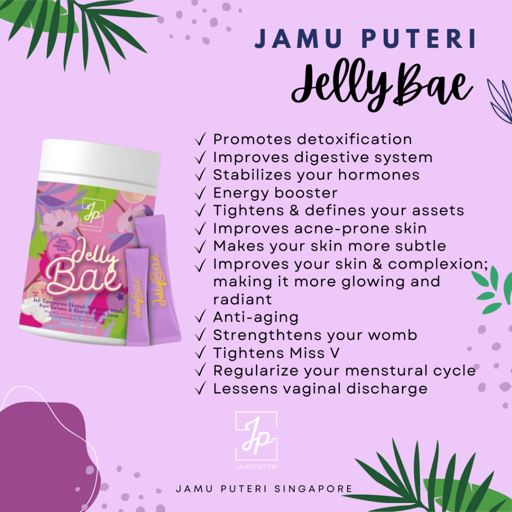 SG Jamu Puteri JellyBae | Shopee Singapore