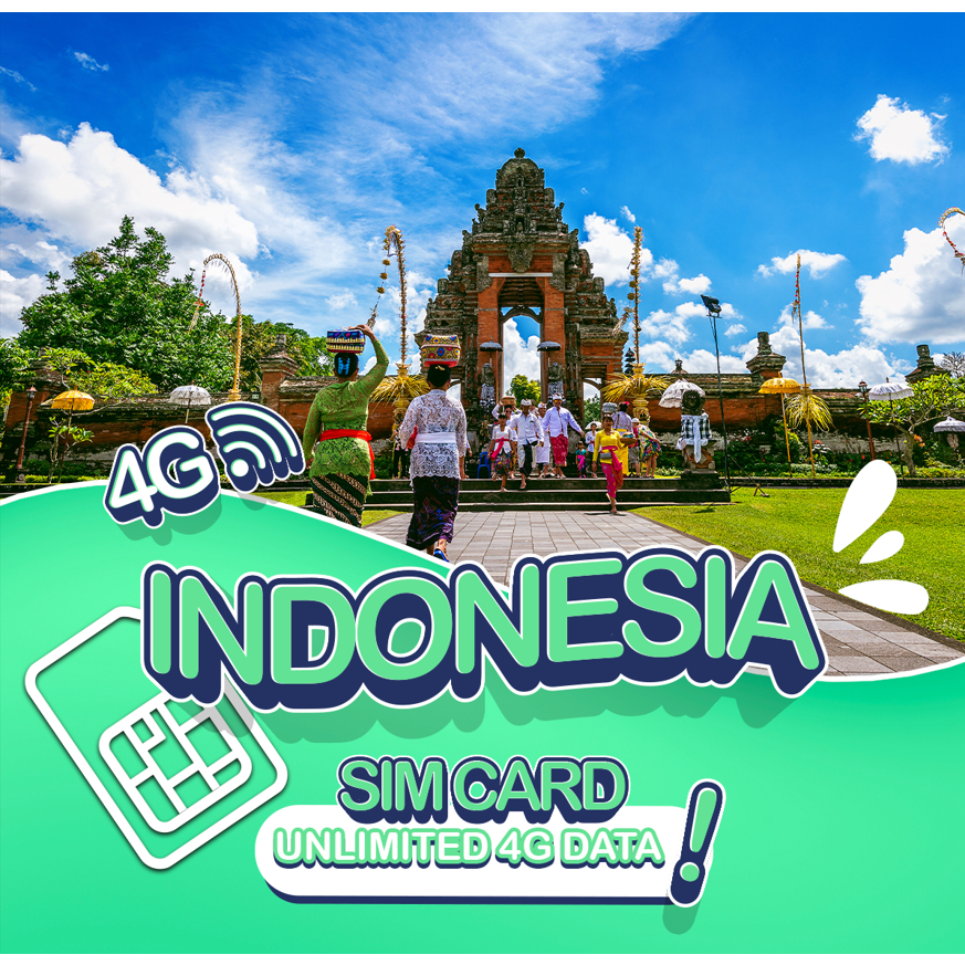 Indonesia Sim Card Unlimited Data Dual Networks (XL and Telkomsel ...