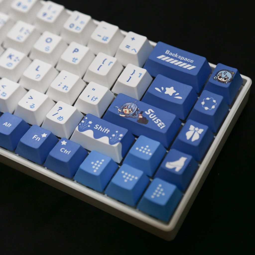 Vtuber Hololive JP Hoshimachi Suisei Theme PBT Keycaps | Shopee Singapore