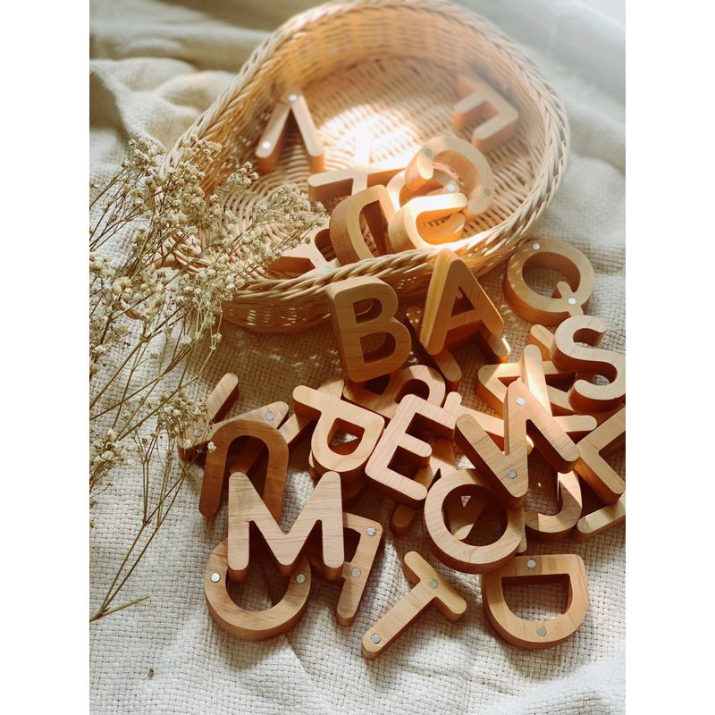 [READYSTOCK] Handcrafted Magnetic Numbers and Alphabet Letters In Uppercase & Lowercase | Shopee ...