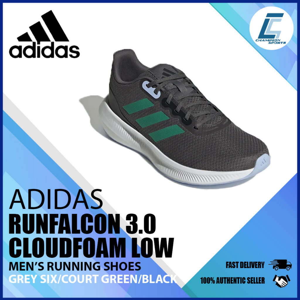 Adidas Men's RunFalcon 3.0 Cloudfoam Low Running Shoes (HP7552 ...