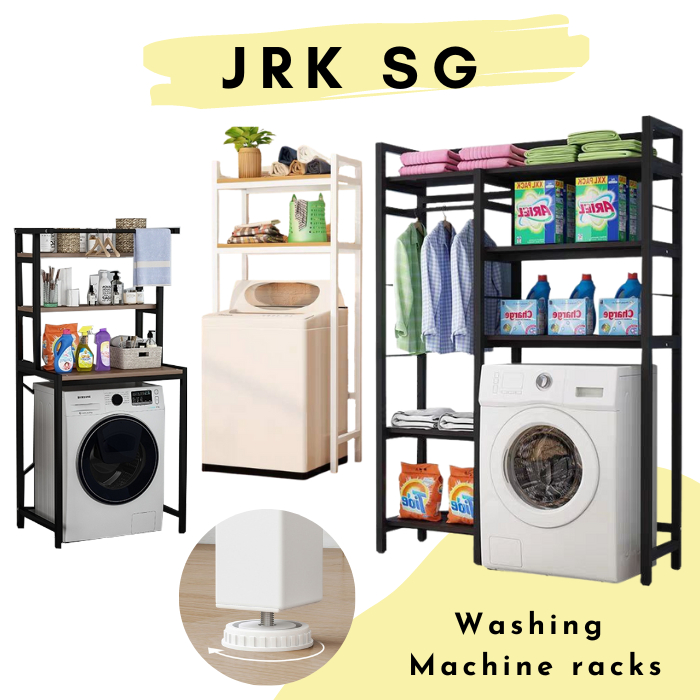 🇸🇬Washing machine Landing shelf rack organizer / Service Yard / Balcony ...