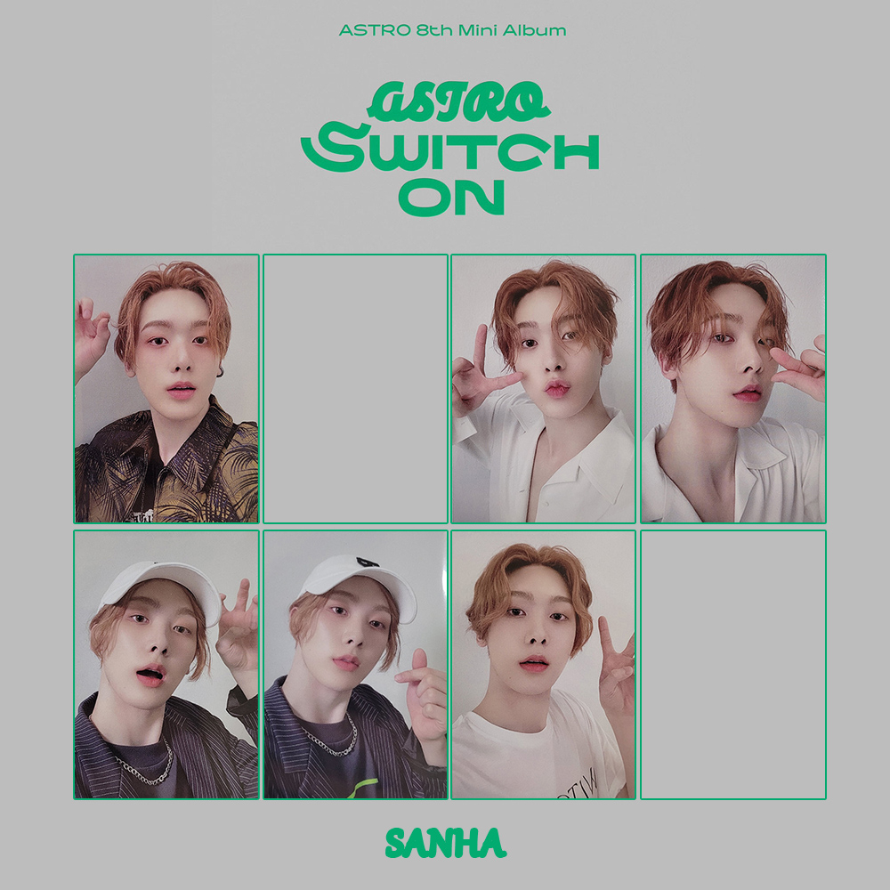 ASTRO 9th Mini Album - SWITCH ON [SANHA PHOTOCARD] | Shopee Singapore
