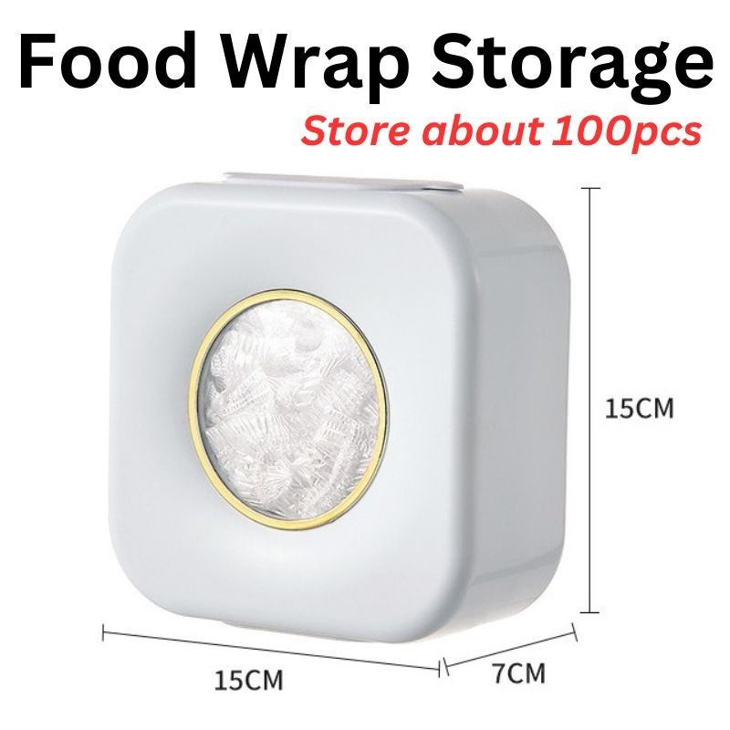 Food Grade Plastic Food Wrap Cover Kitchen Food Storage Cover Easy to ...