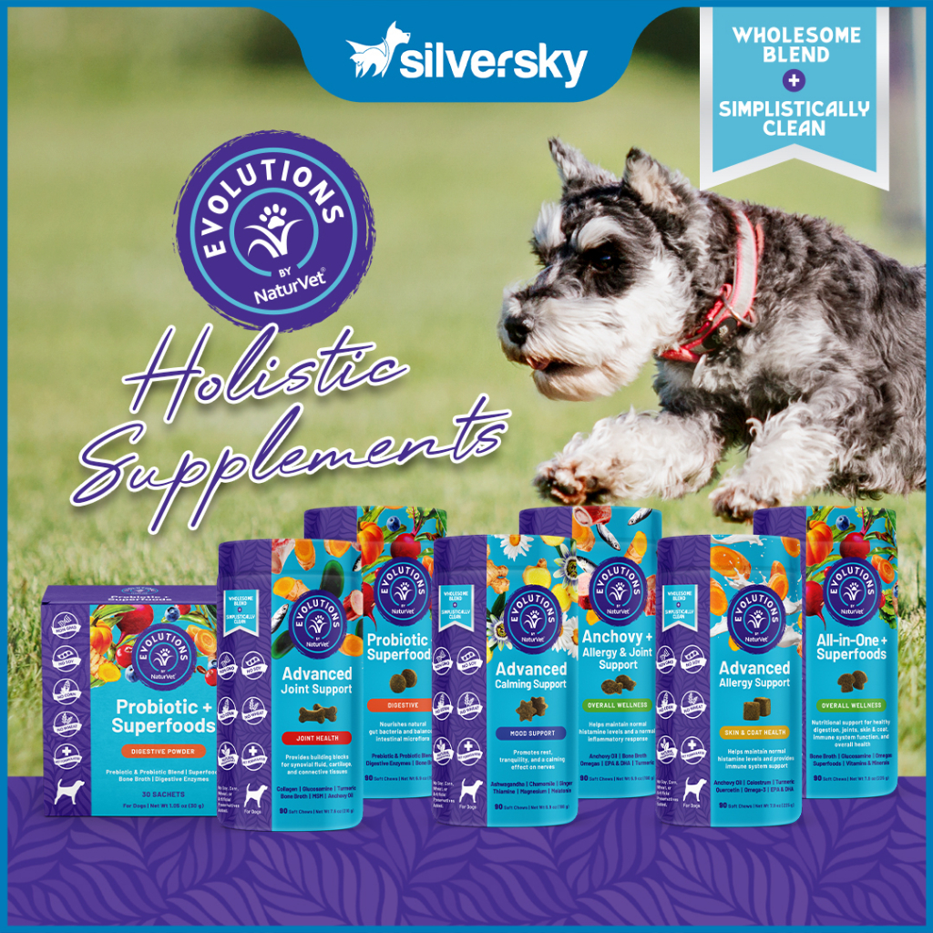 NaturVet Evolutions Holistic Dog Premium Supplements - Health & Support ...