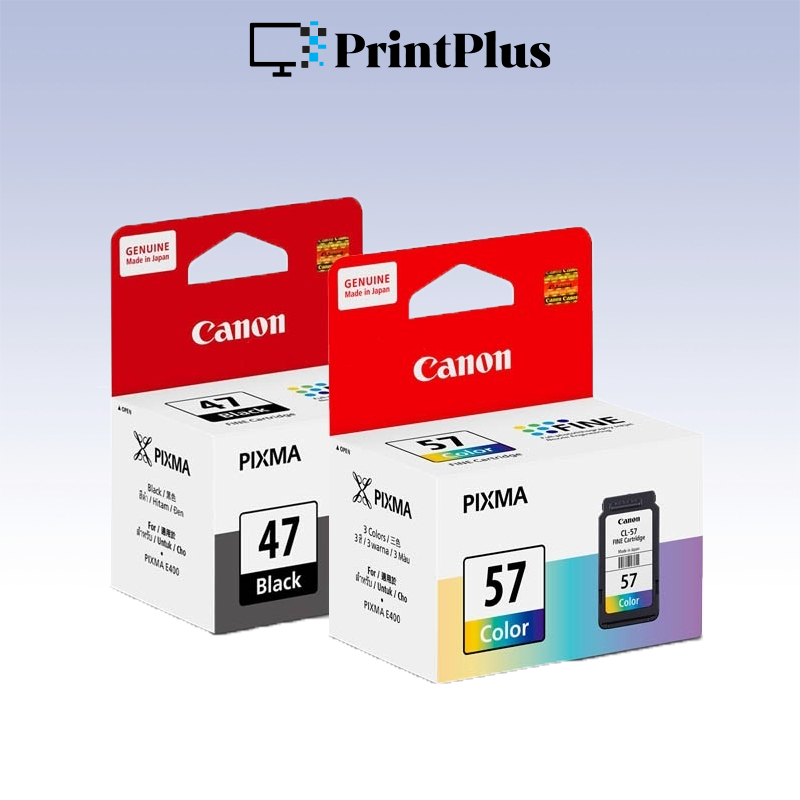 Canon PG-47 Black CL-57 CL-57s PG47 CL57 CL57s Color Ink Cartridge for ...