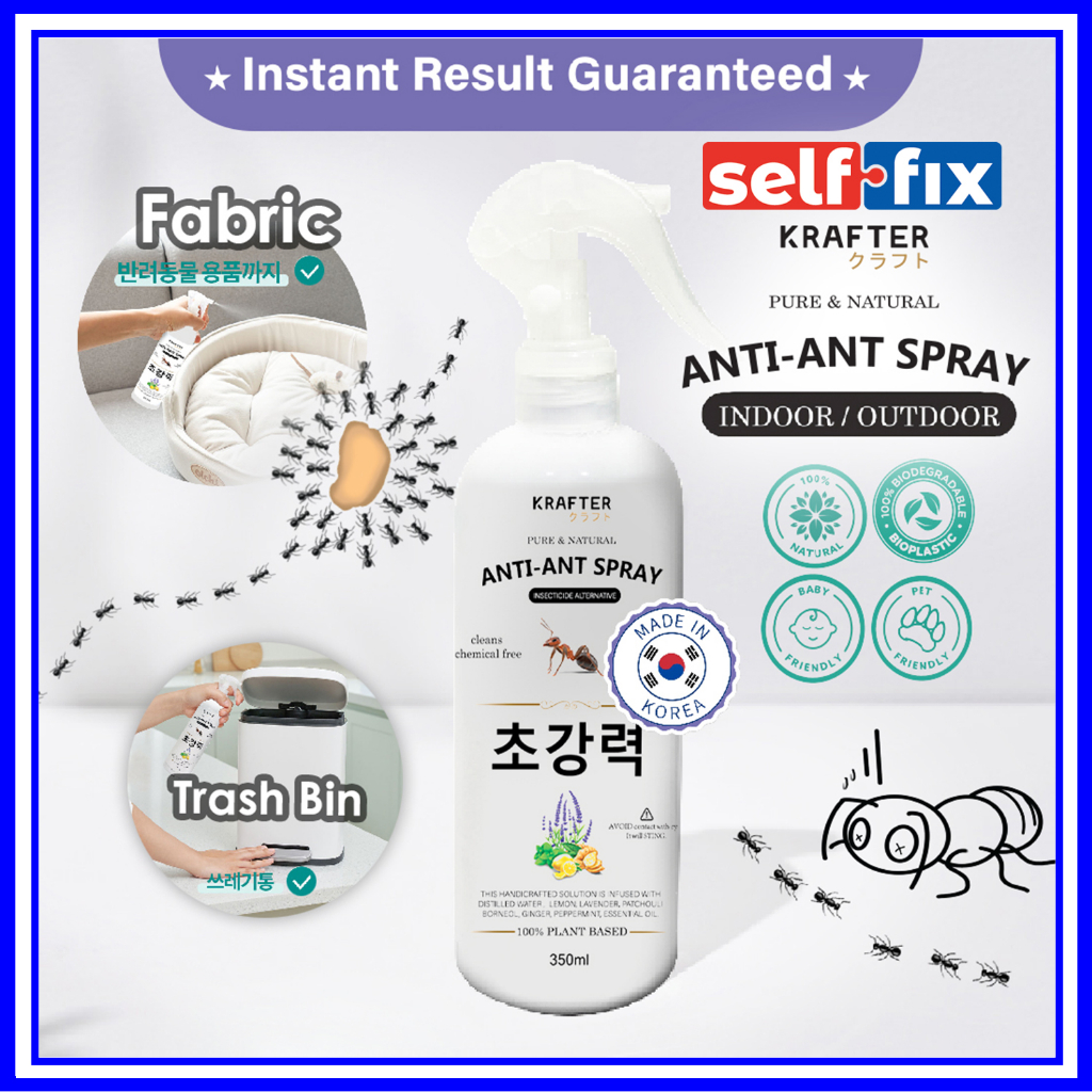 Krafter Natural Anti-Ant Spray Ants Off- Repellent Spray l Instant Kill ... Krafter Natural Anti-Ant Spray Ants Off- Repellent Spray l Instant Kill ...