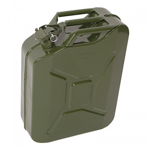 20L Petrol Gas Gasoline Generic German Jerry Can Fuel Metal Tank ...