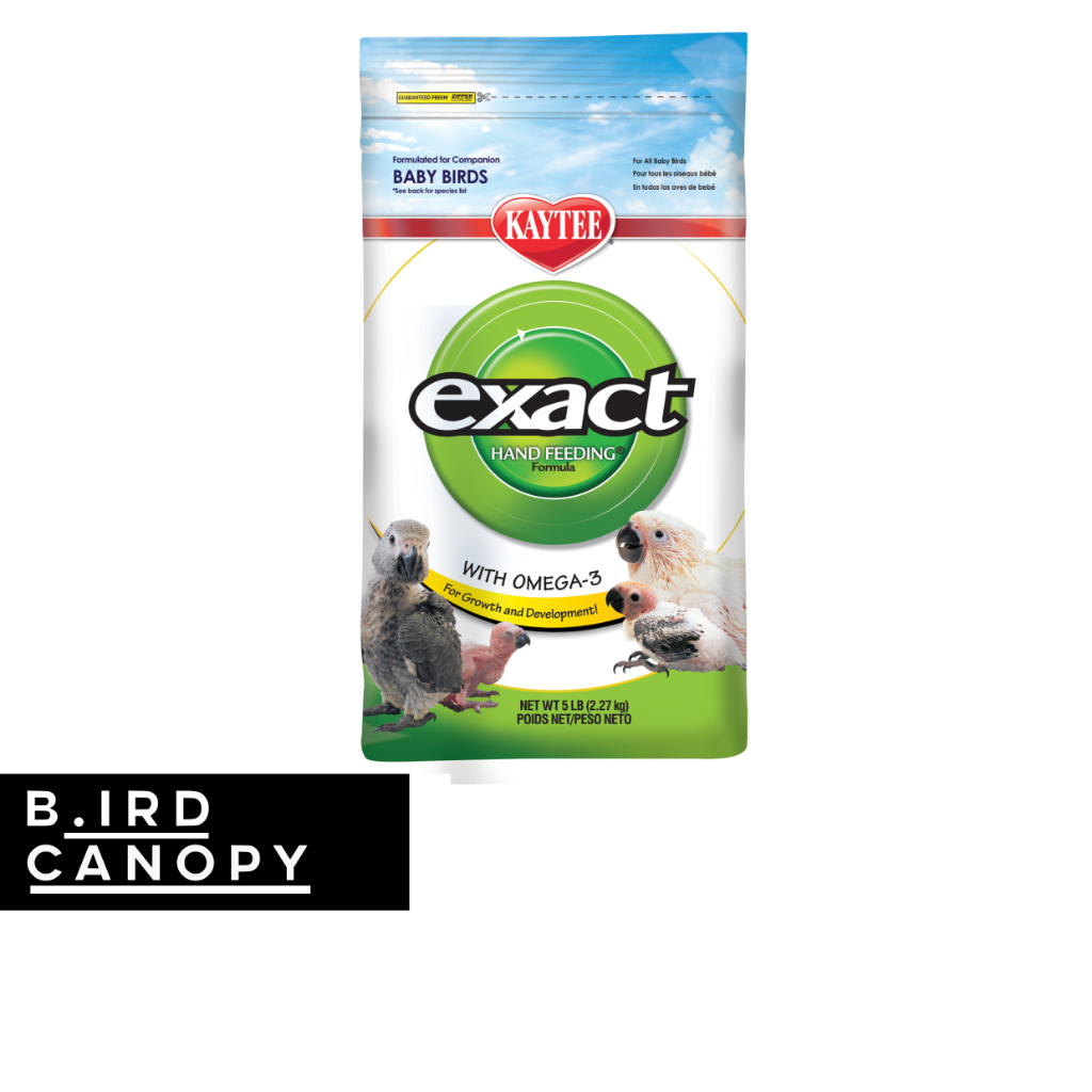 Kaytee Exact Handfeeding Formula Baby Bird Food Sun Conure Lovebird ...