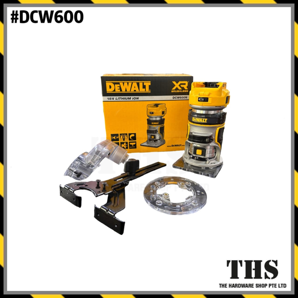 DEWALT 20V MAX XR Brushless Cordless Compact Router (dcw600) | Shopee ...