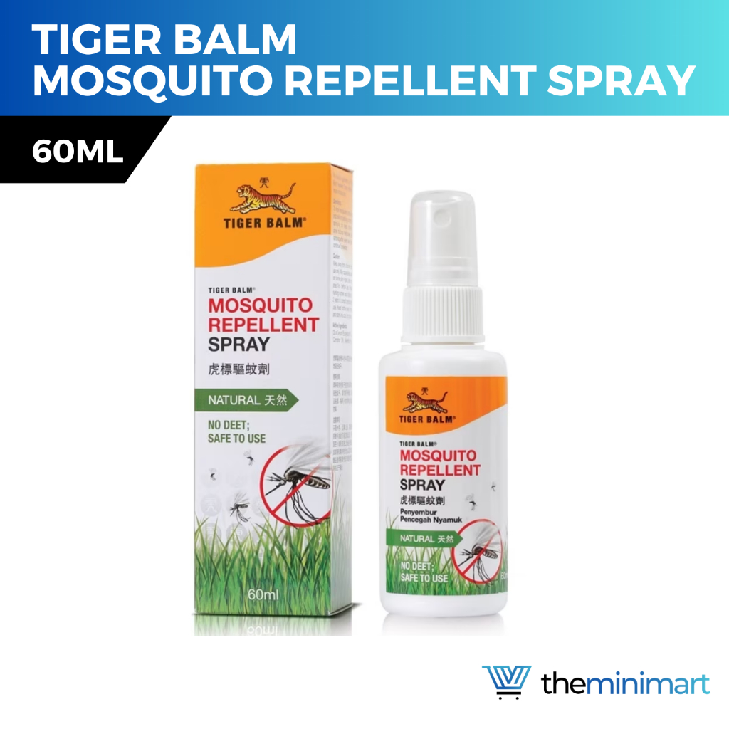 Tiger Balm Mosquito Repellent Spray 60ML | Shopee Singapore