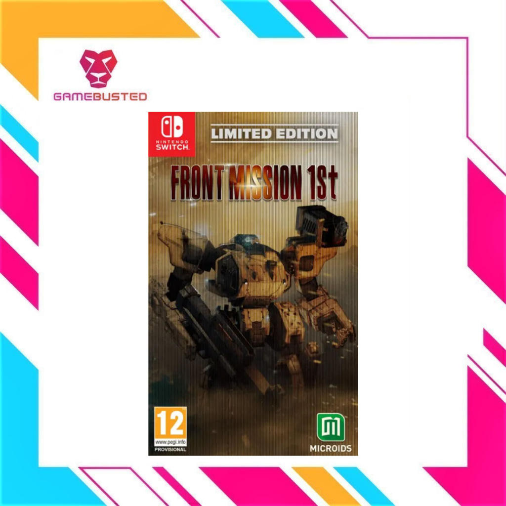 Nintendo Switch Front Mission 1st: Remake [Limited Edition] | Shopee ...