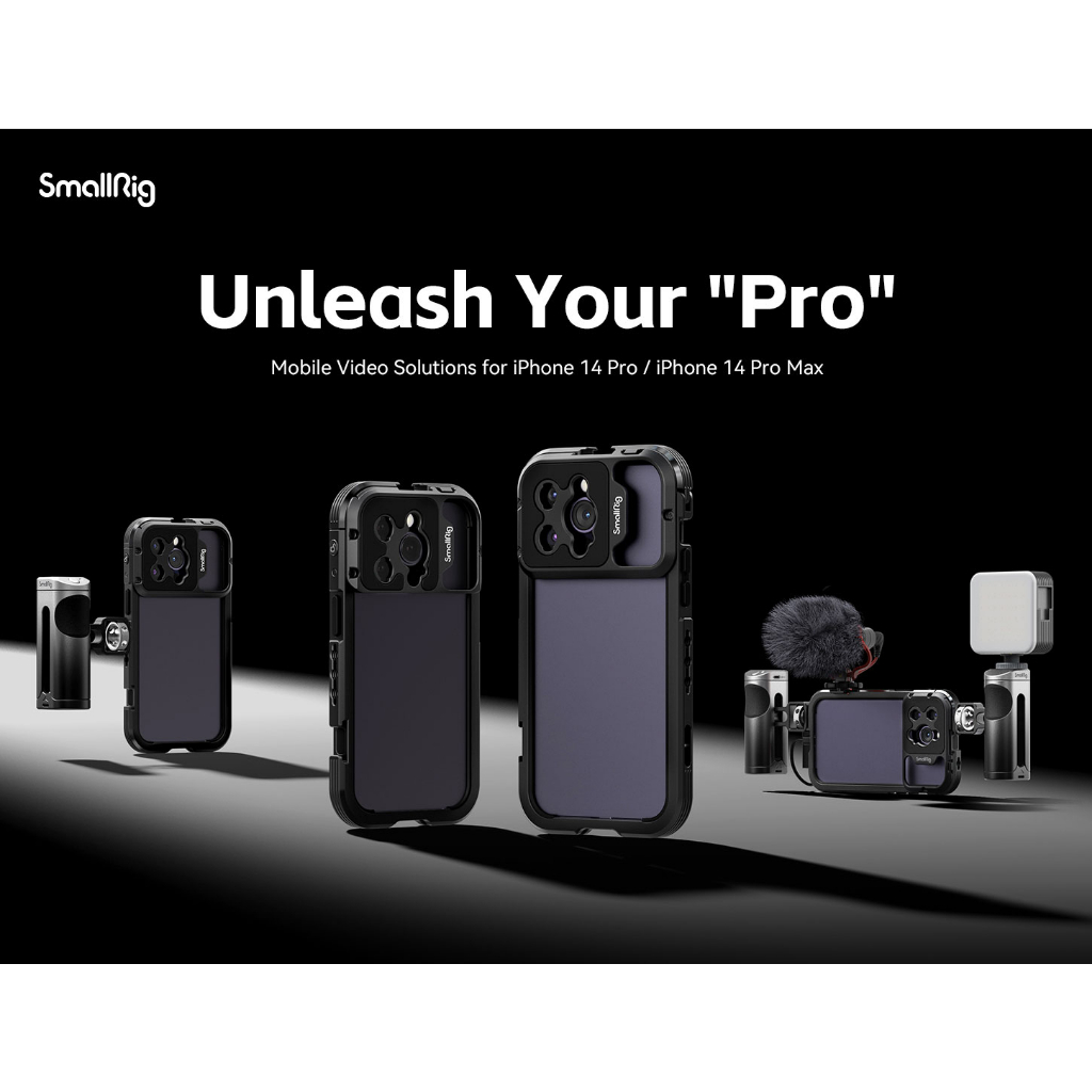 SmallRig Mobile Video Cage for Phone 14 Series for Professional ...