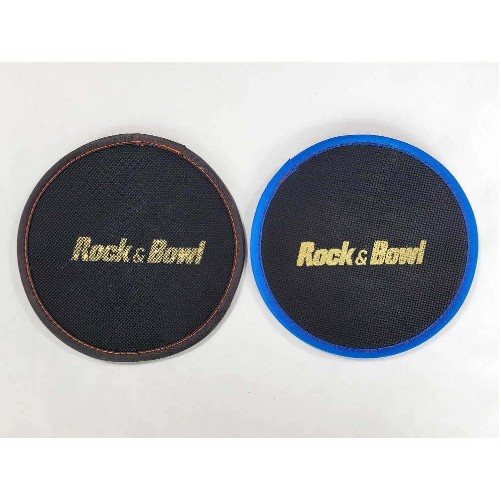 (Bundle of 2 pieces) RocknBowl Leather Bowling Ball Wipe Pad (Random ...