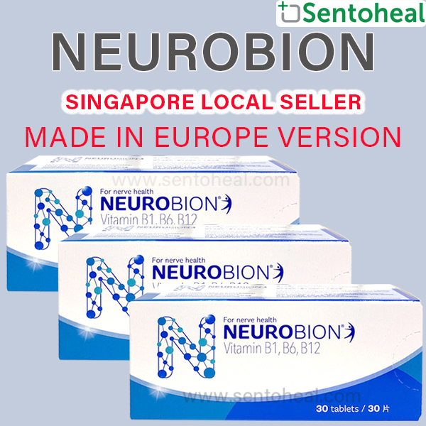 Neurobion 30 tablets x 3/ 6/ 9 packs [EXP: DEC 2026]- For Nerve Health ...