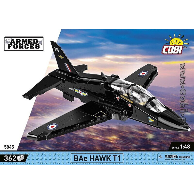 [SG STOCK] COBI RAF FIGHTER PLANE BAE HAWK T1 bricks 5845 (LEGO ...