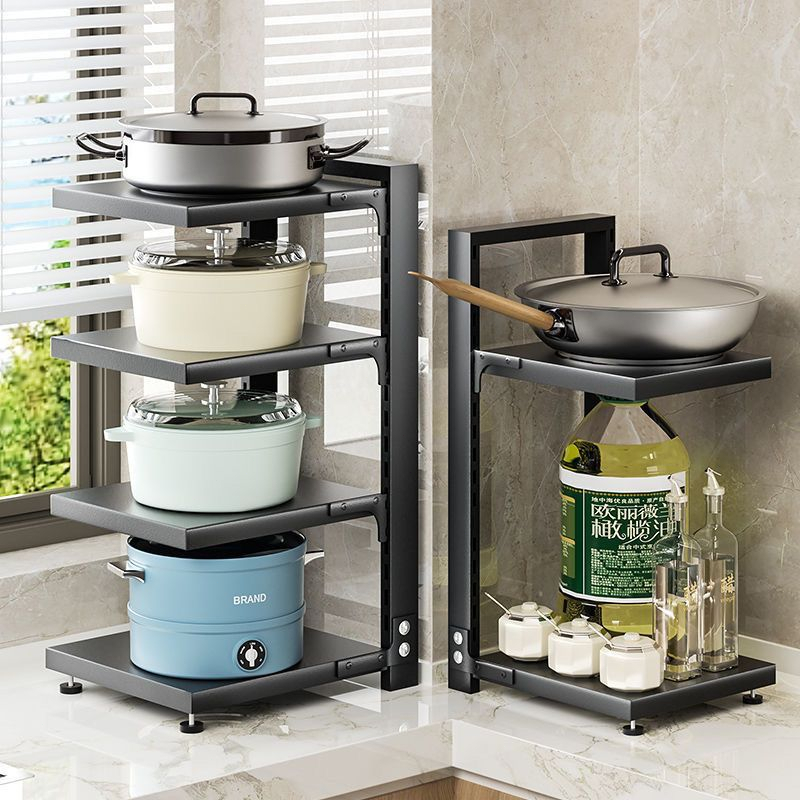 Kitchen Rack stainless steel Pot Rack 2-5 Layers Adjustable ...