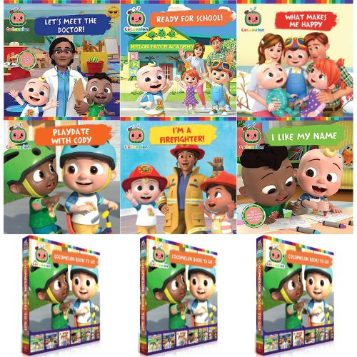 CoComelon Storybooks: I Like My Name/ Firefighter/Playdate with Cody ...