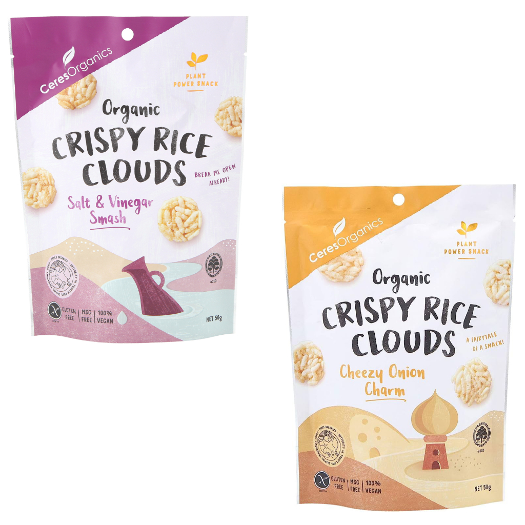[ Mix & Match ] CERES ORGANICS Crispy Rice Clouds 50g - by Optimo Foods ...