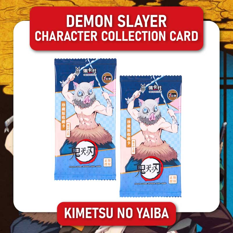 [SG] Demon Slayer Anime Character Collectible Card Tanjirou Nezuko ...