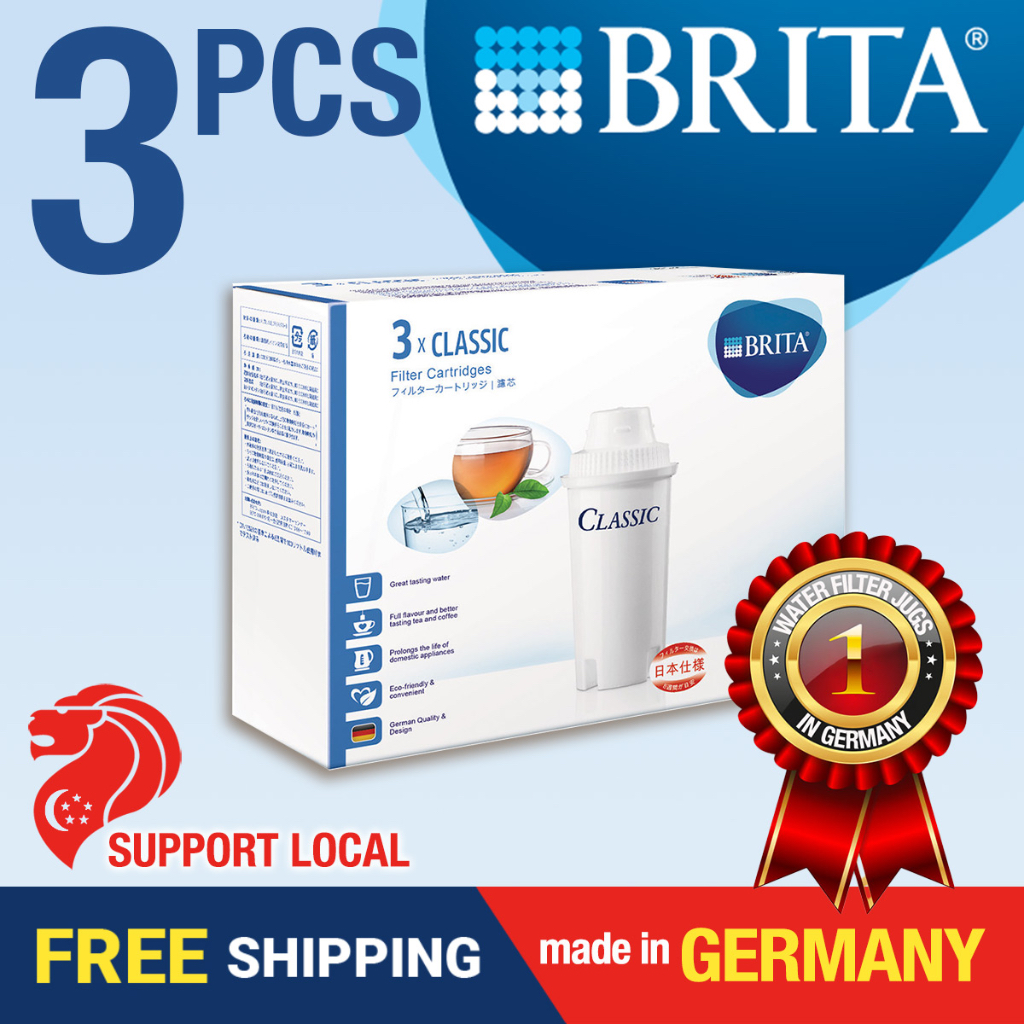 BRITA Classic Filters 3-pack | Shopee Singapore
