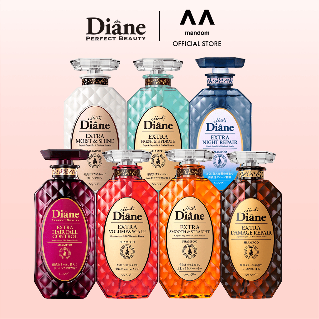 Moist Diane Perfect Beauty Shampoo (450ml) (All Variants) | Shopee ...