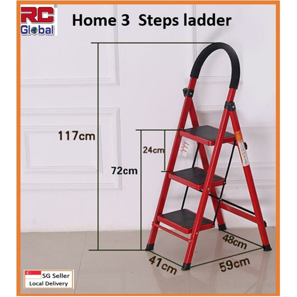 RC-Global Ladders / Household Ladders / step ladders / Ladder ( 3 steps ...