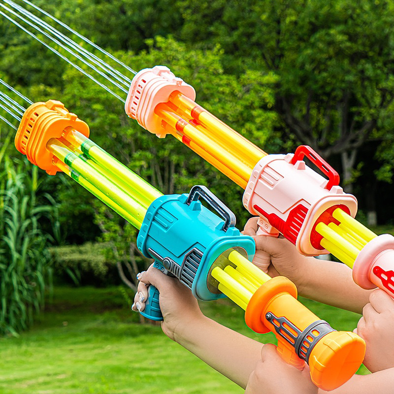 [SG] High-Capacity 4 /5 Barrels Super Water Soaker Water Blaster Toy ...
