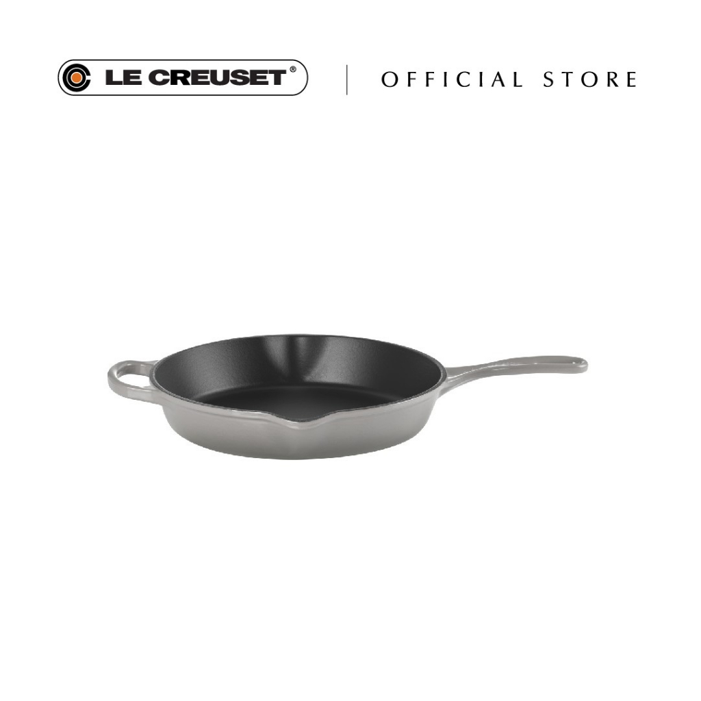 Le Creuset Signature Deep Round Skillet - Mist Grey (26cm) | Shopee ...