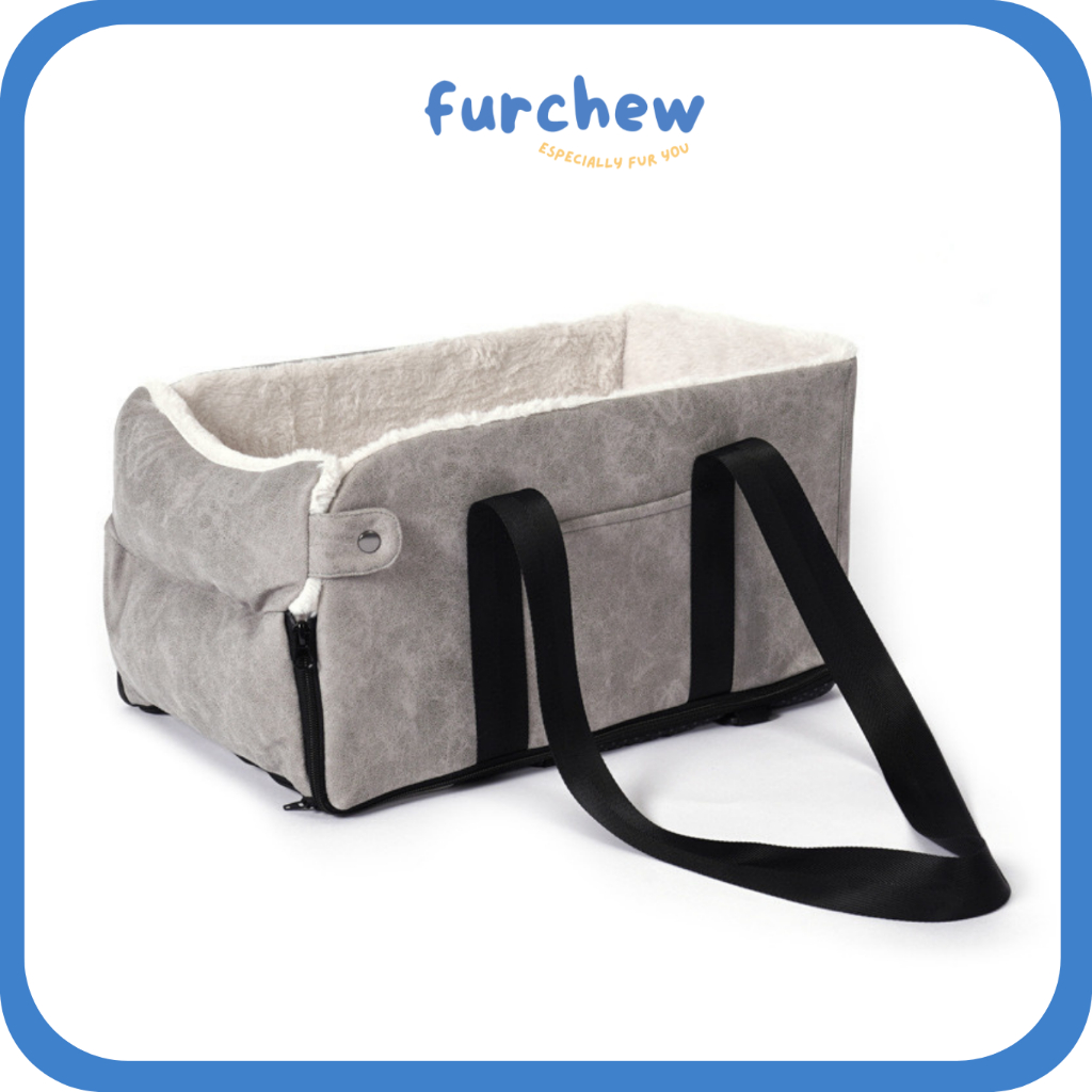 [SG] Pet Console Car Seat for Dogs & Cats - Booster Safety Seat and ...