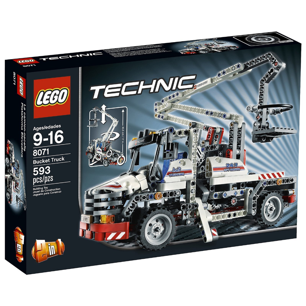Lego Technic Bucket Truck 8071 Shopee Singapore