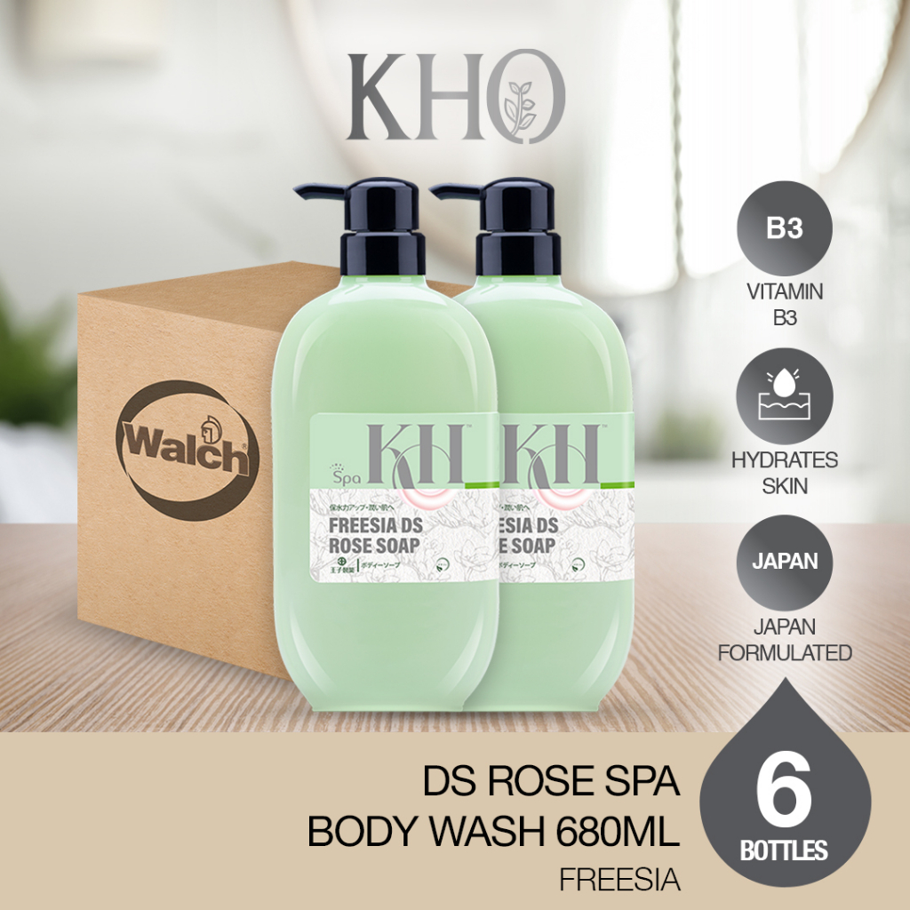 [Short Expiry] KHO Spa Body Wash 680ml x 6 Bottles | Shopee Singapore