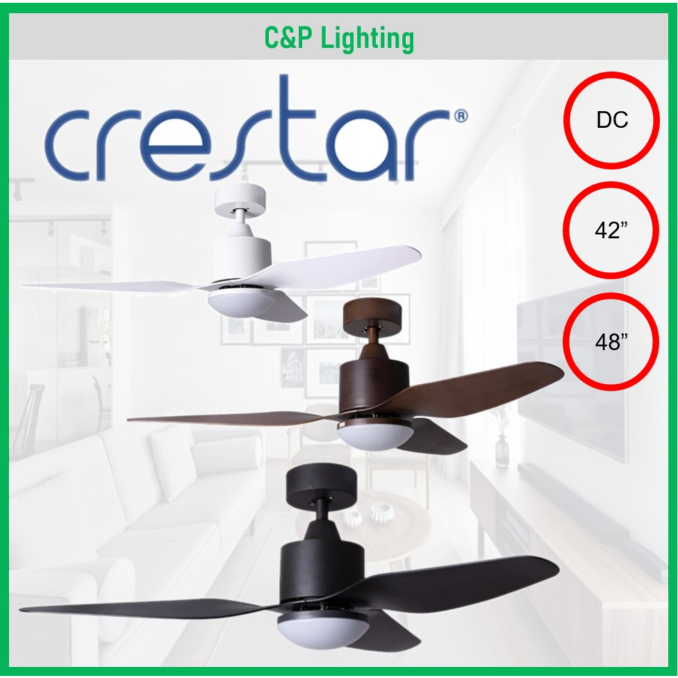[Installation Promo] Crestar Ninja Air 42" / 48" Ceiling Fan 3 Blades ...