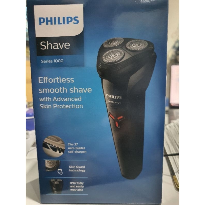 PHILIPS NEW Shaver, Three Head fpr smooth sahve Wet & Dry, High Quality ...
