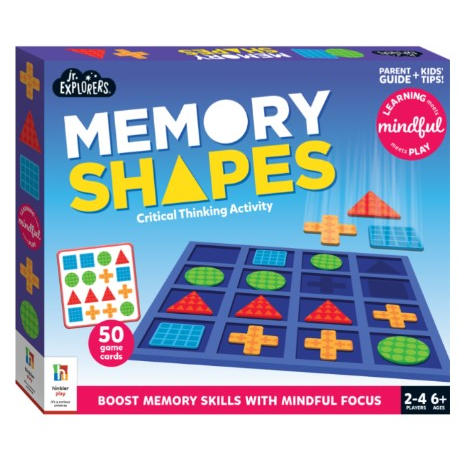 Junior Explorers Memory Shapes (Hinkler) | Shopee Singapore