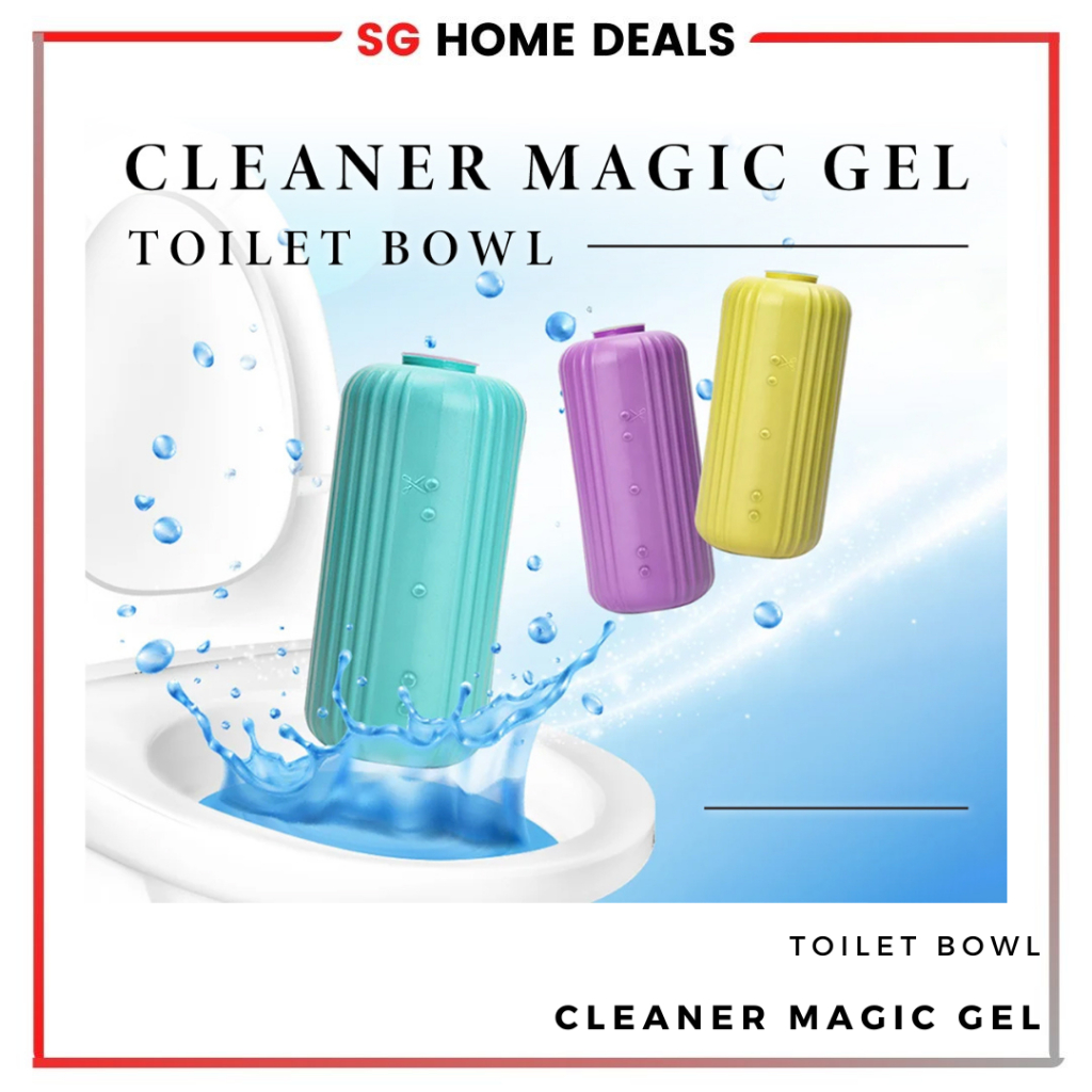 Multipurpose Toilet Bowl Cleaner Magic Gel Multiple Flavor Flush ...