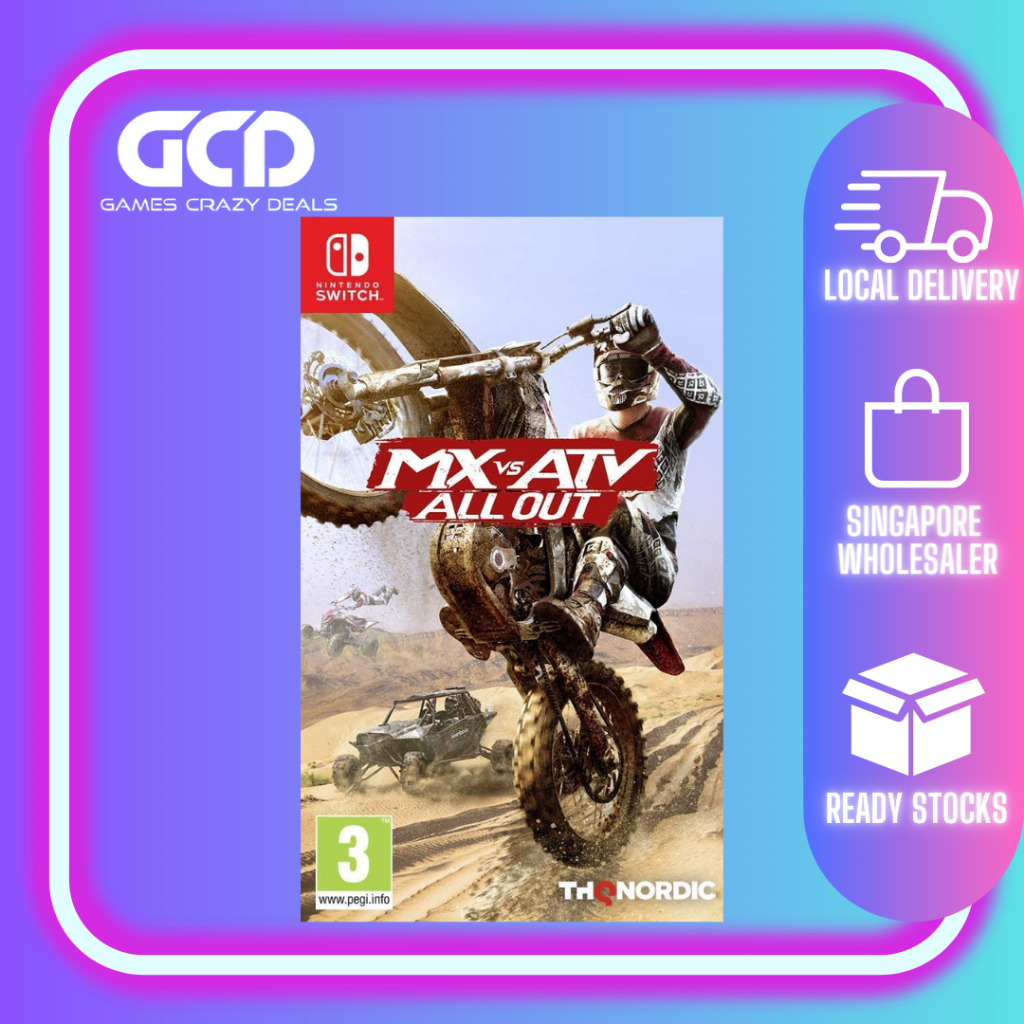 Nintendo Switch MX vs ATV All Out (EU) | Shopee Singapore