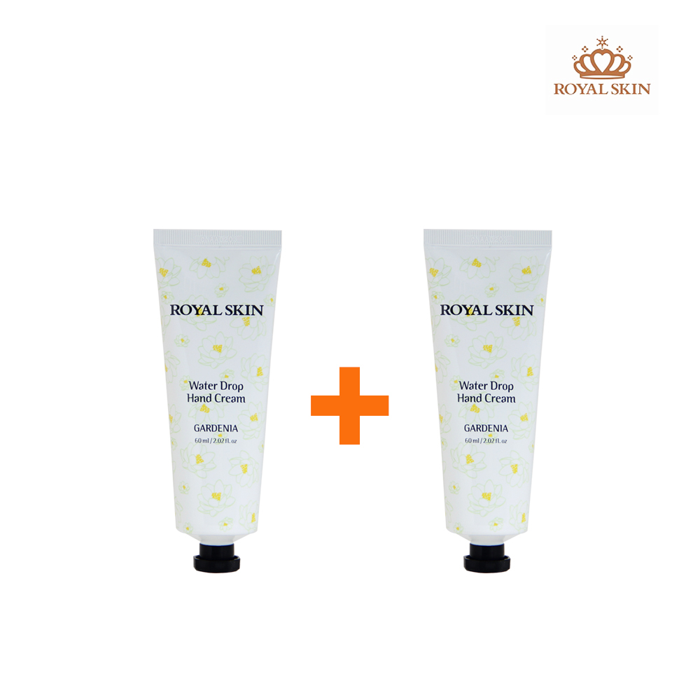 1+1 Royal skin water drop hand cream gardenia 60ml*2ea | Shopee Singapore