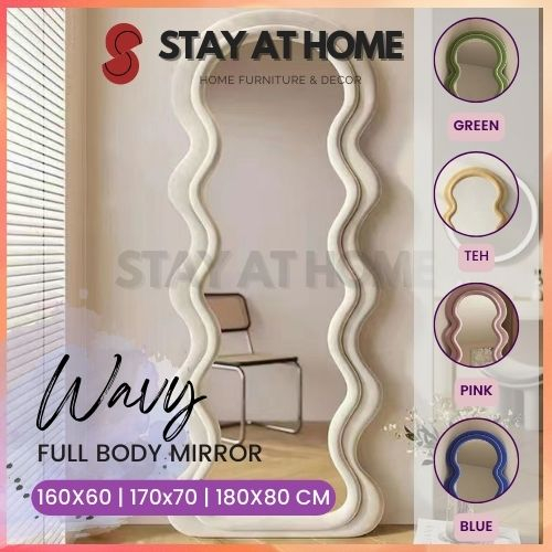 WAVE Full length Full Body Standing 180CM Mirror Long Mirror Standing ...