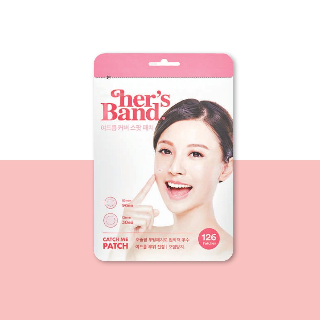🇰🇷 [Catch me Patch] (126pcs) Her's Band Pimple Acne Stickers Nico ...