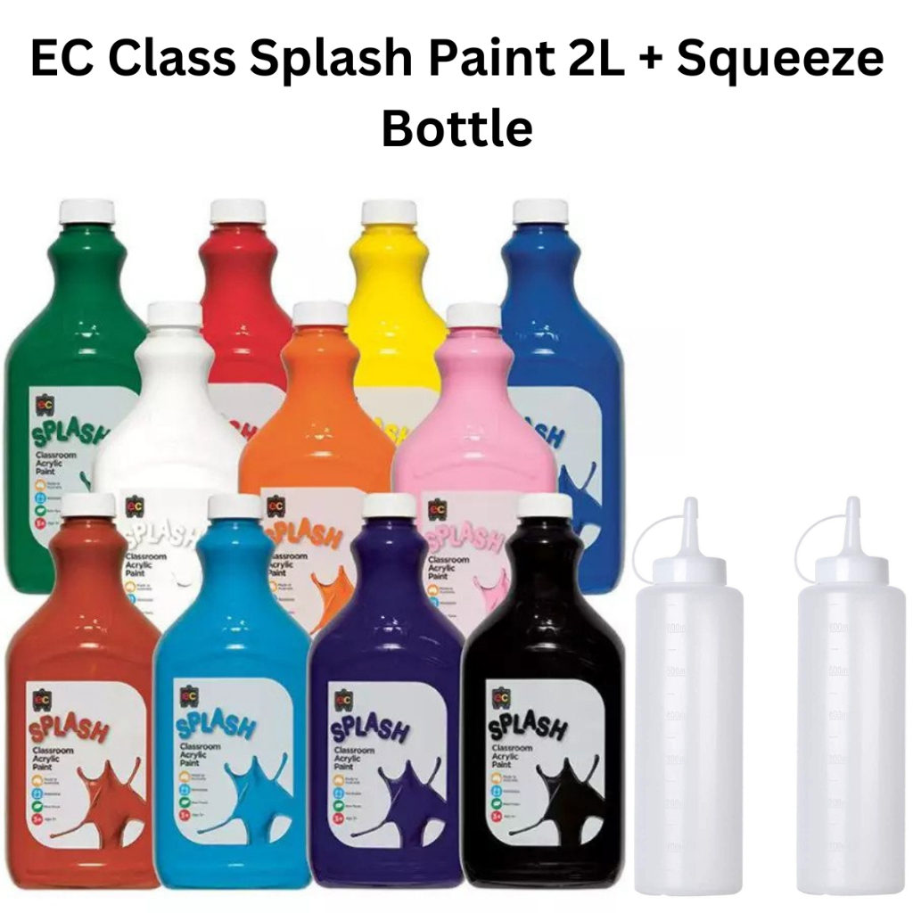 EC Class Splash Paint 2L + Squeeze Bottle | Shopee Singapore