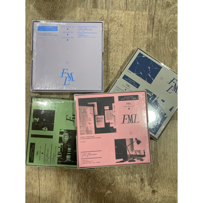Seventeen FML Album / Carat Ver Pre order (Weverse Music Korea ...