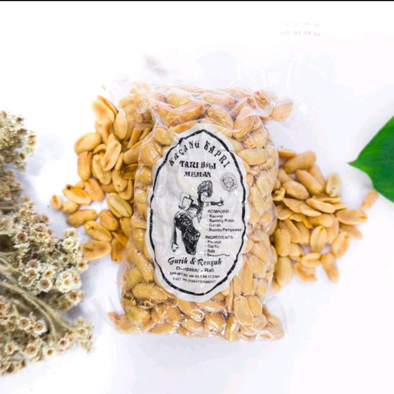 Kacang kapri tari bali meman 300g (roasted peanut)-bundle of 2 | Shopee ...
