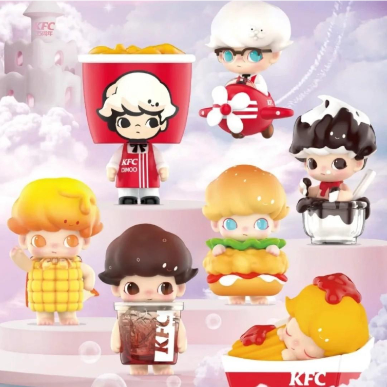 POP MART Dimoo x KFC Limited Blind Box Series | Shopee Singapore