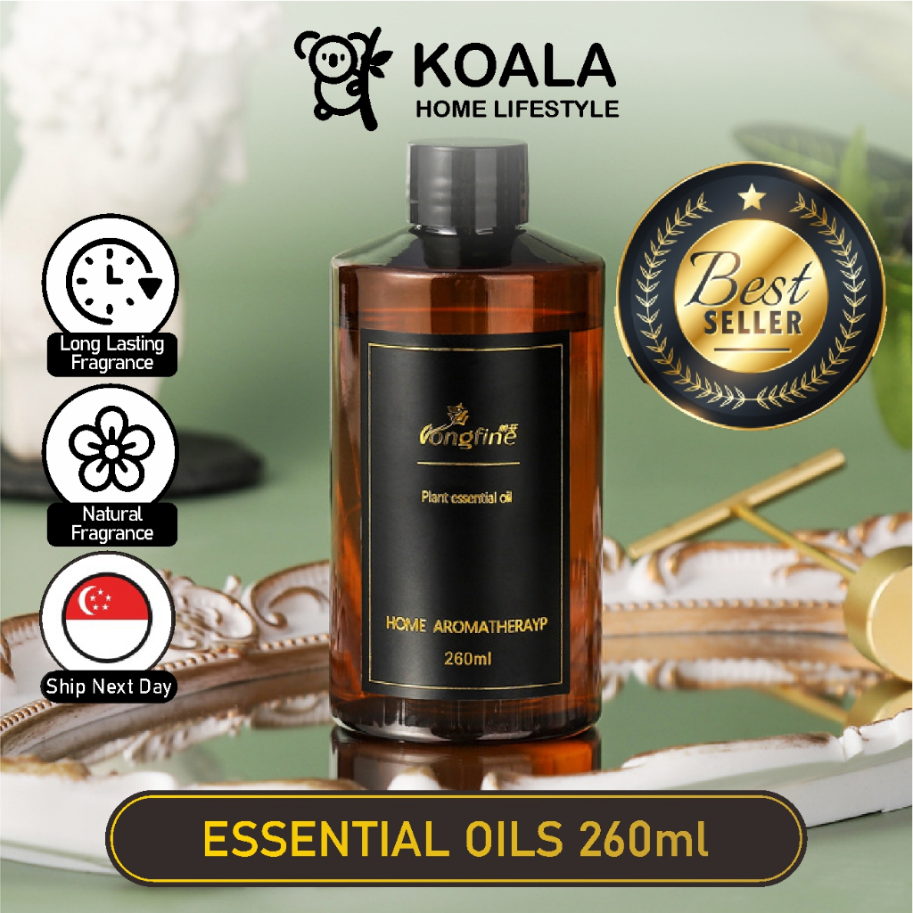 🇸🇬Koala Home🔥Aromatherapy Essential Oil for Diffusers Oils Refills For ...