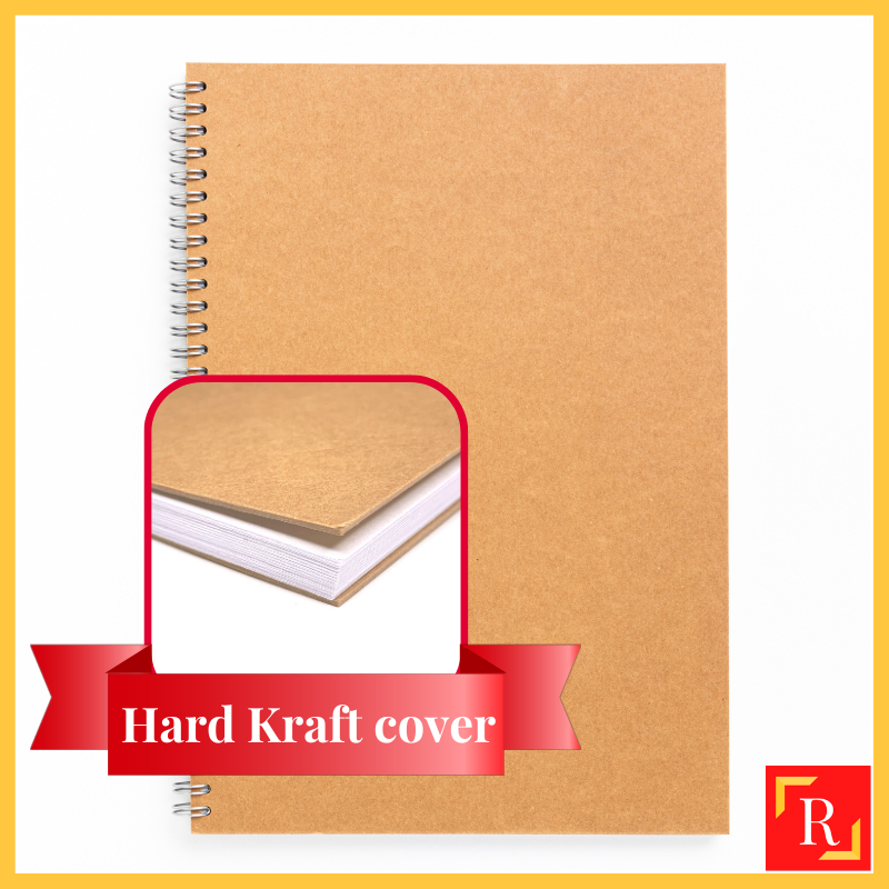 Spiral Notebook/Double Ring Notebook-(A4/A5 | Line/Blank/Grid | 80gsm ...