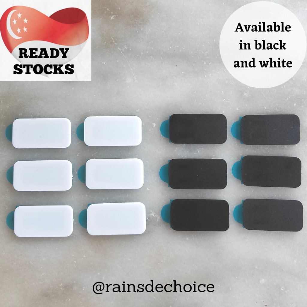 Laptop Webcam Camera Lens Slider Cover For Privacy (Set of 6pc) - Loose ...